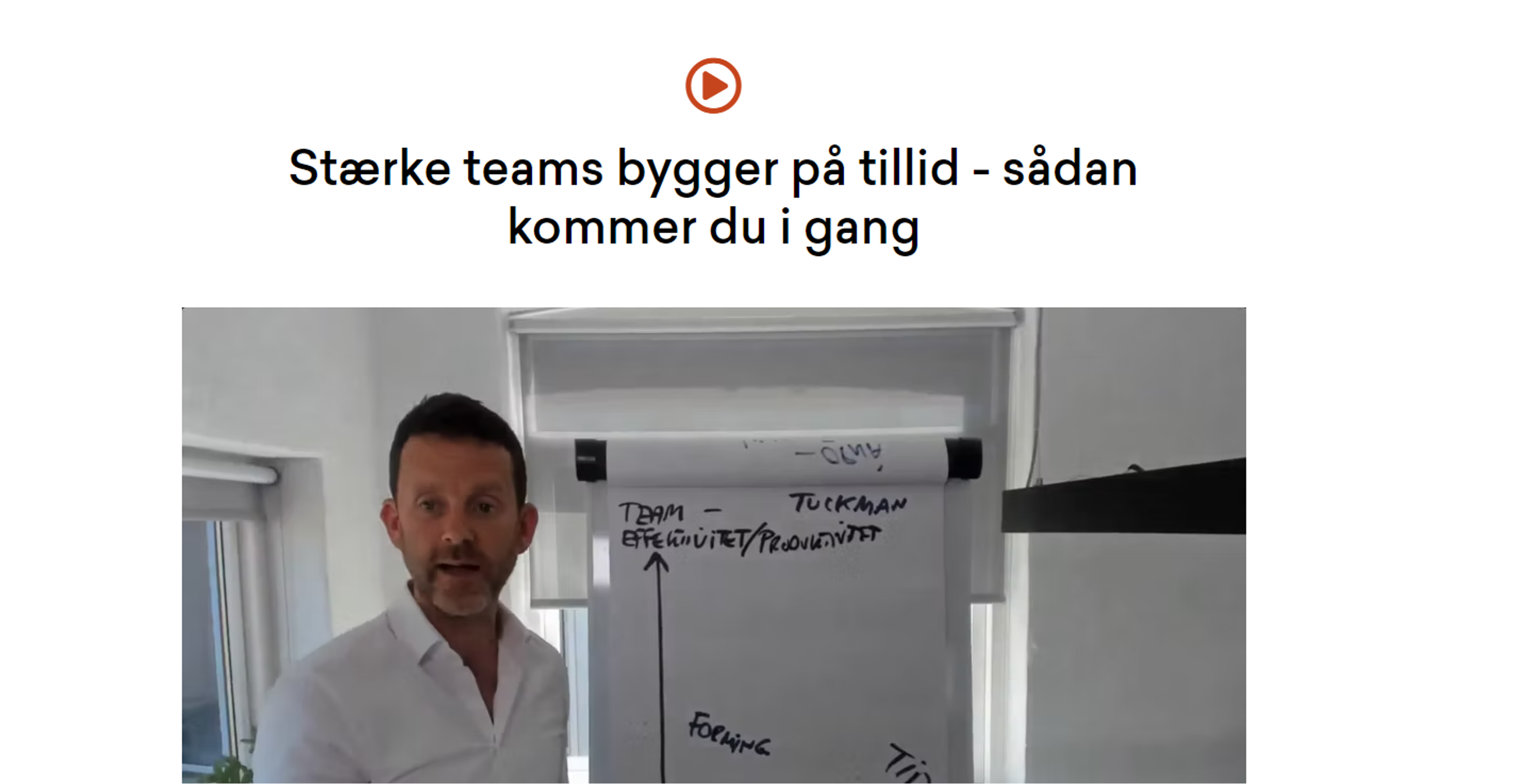 Stærke teams bygger på tillid - sådan kommer du i gang - intenz